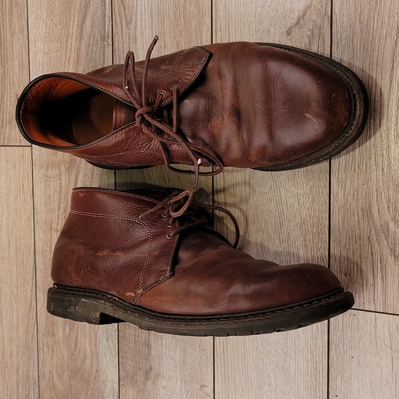 Allen Edmonds | Shoes | Allen Edmonds Kirkwood Brown Leather Sz 9 Eee ...